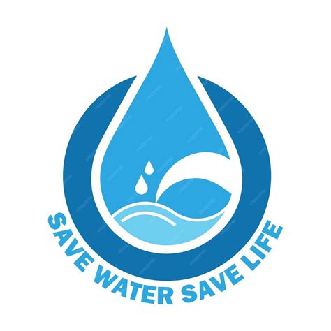 Premium Vector Save Water Save Earth Water Day Banner Save Water Save