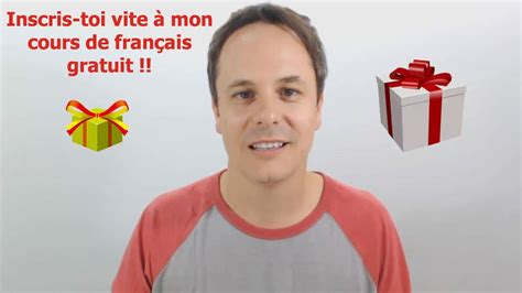 MON COURS DE FRANÇAIS GRATUIT YouTube
