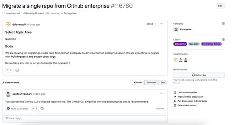 create a home for your community with github discussions the github blog