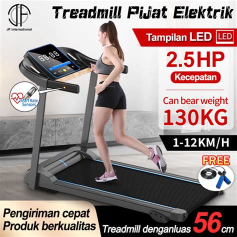 Treadmill Elektrik Jf Treadmill Yang Sangat Tenang Treadmill Listrik Lipat Rumah Treadmill