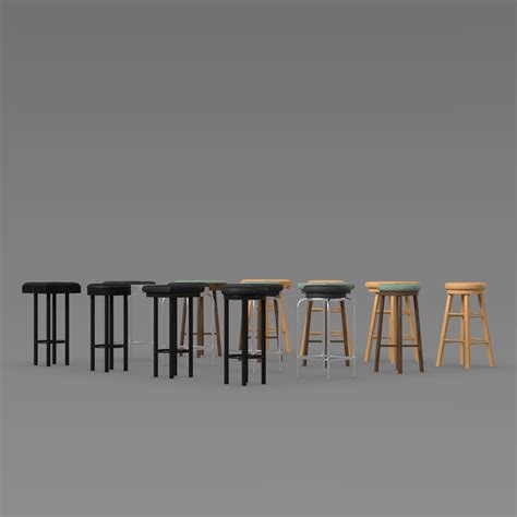 Stool Modular Customizable Seating Element 3d Turbosquid 2416483