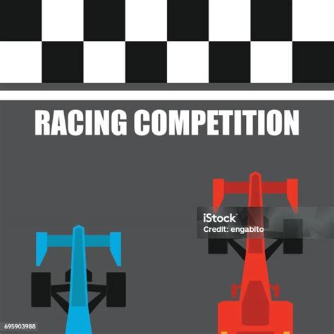 Openwheel Singleseater Racing Car Grand Prix Racing Poster Vector