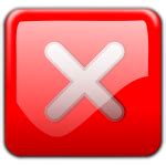 Close X Button Vector Graphics Free SVG