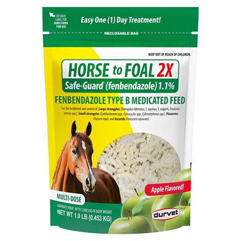 Horse To Foal 2x Dewormer Pbs Animal Health