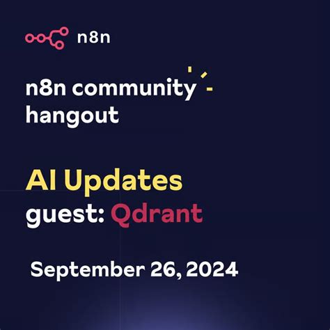 Qdrant On Linkedin ⏳ 9 Days Until N8n S Webinar Featuring Qdrant On