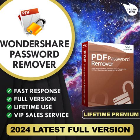 Wondershare Pdf Password Remover V1⚡ Lifetime Premium ⚡latest 2024 ⚡