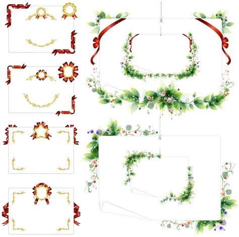 Vector Festive Holiday Border Free Vector In Adobe Illustrator Ai Ai Vector Illustration