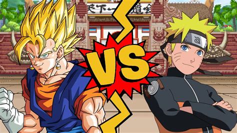 Mugen Battles Super Vegetto Vs Naruto Dragon Ball Z Vs Naruto