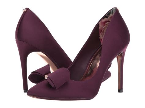 Ted Baker Azeline In Purple Purple Textile Modesens Women Shoes