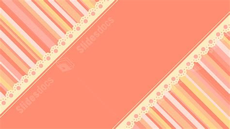 Bright Lace Cute Pink Marketing Car Powerpoint Background For Free