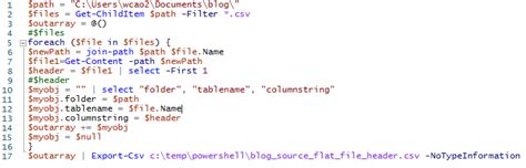 Generate Metadata For Biml Via Powershell Wenlei Cao Wenleis Tech Blog