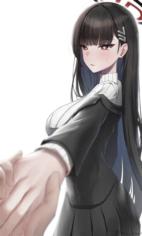 Doing An Lewd Act With Rio By Soujeru R Bluearchive