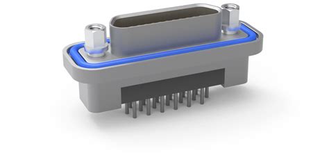 Rear Panel Mount Vertical Plated Thru Hole Pcb Connector Receptacle