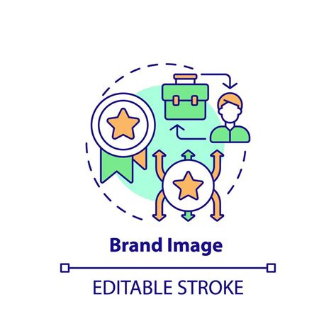 2d Editable Multicolor Icon Brand Image Concept Simple Isolated Vector C2c Thin Line