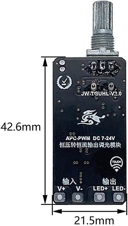 Dc7v 24v 1a 12w Led Driver Pwm Dimmer Module Speed Controller