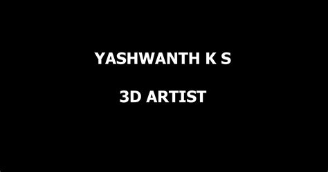 yashwanth k s show reel