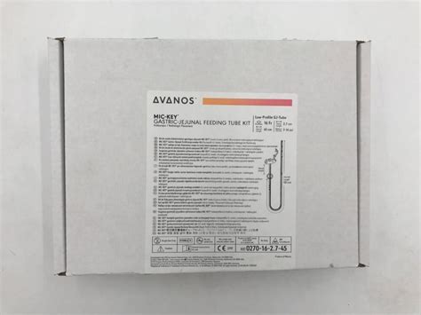 Avanos 0270 16 2 7 45 Mic Key Gastric Jejunal Feeding Tube Kit Low