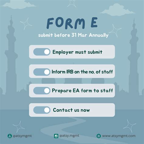 Form E Submission Atsy Management