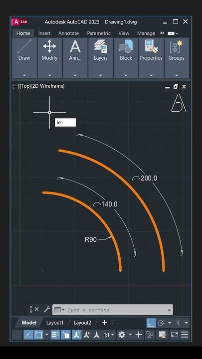 Lengthen Autocad Tutorial Youtube