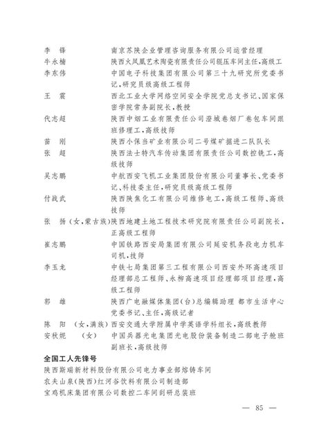 官宣！2023年全国五一劳动奖和全国工人先锋号名单 全总 中工网