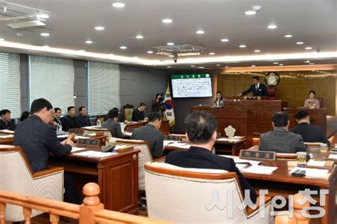 담양군의회 ‘제326회 임시회 폐회 시사의창