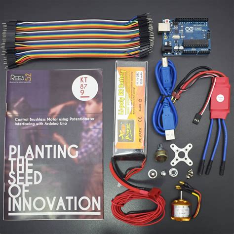 control brushless motor using potentiometer rees52
