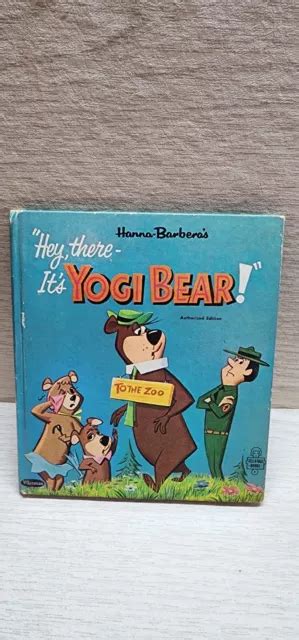 Hanna Barberas Hey There Its Yogi Bear 1964 Whitman Tell A Tale Book