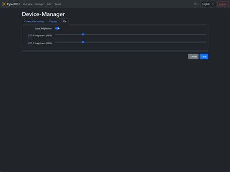 Device Manager Opendtu Onbattery Documentation