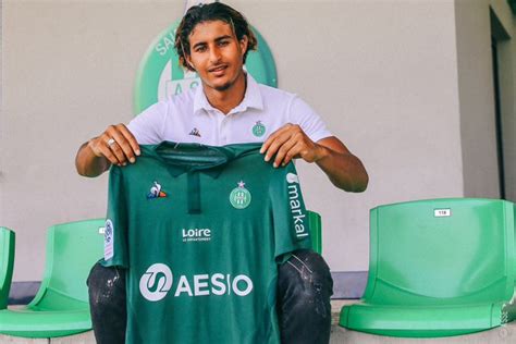 Mercato Saint Étienne Équipe Du Maroc U23 Aimen Moueffek Va