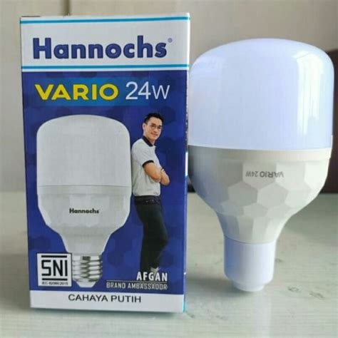 Jual Lampu LED Hannochs Vario Watt Cahaya Putih Shopee Indonesia