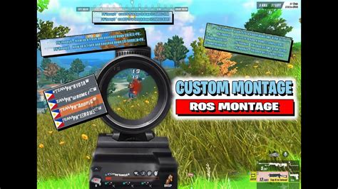 Custom Montage Rules Of Survival Montage20 Youtube