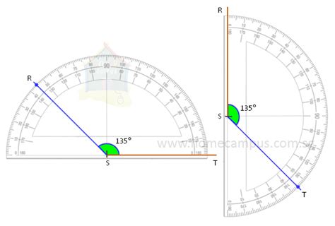 How To Draw Angles Using Protractor Home Campus