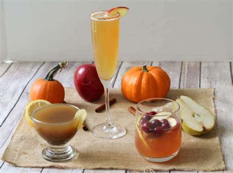 3 Healthy Fall Holiday Cocktails Lightened Up Party Drinks Abbeys