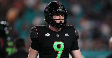 Miami Qb Tyler Van Dyke Looks To Rebound Off Rough Outing