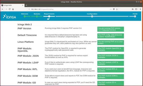 how to setup icinga web 2 on ubuntu 18 04 ubuntu 16 04 debian 9