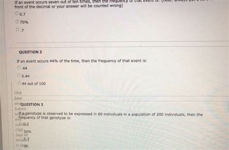 solved if an event occurs seven out of ten times then the