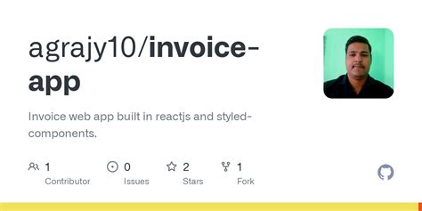 Github Agrajy10invoice App Invoice Web App Built In Reactjs And