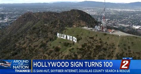 Hollywood Sign Turns 100 News