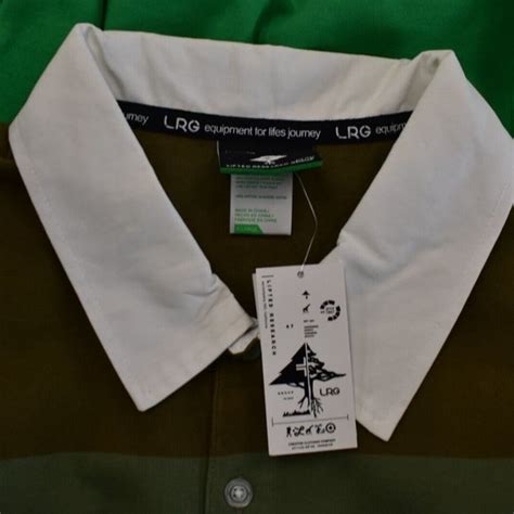 Lrg Shirts Lifted Research Group Mens Lrg Creative Woods Rugby