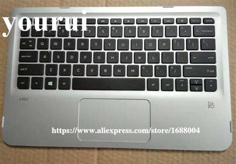 Laptop Palmrest With Backlit Keyboard For Hp X360 310 G2 G1 824136 001