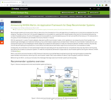 Announcing NVIDIA Merlin An Application Framework For Deep Recommender Systems NVIDIA Blog RS C