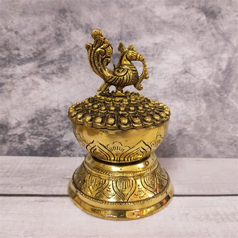 Brass Annam Sambrani Holder Antique Finish Bsh1 Decor Duniya