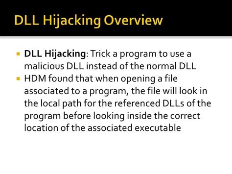 Dll Hijacking