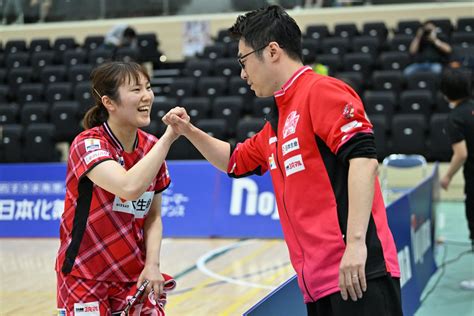 卓球レポート On Twitter Tリーグ Nojima Cup 2023 女子シングルス2回戦の結果 早田ひな 4 1 横井咲桜