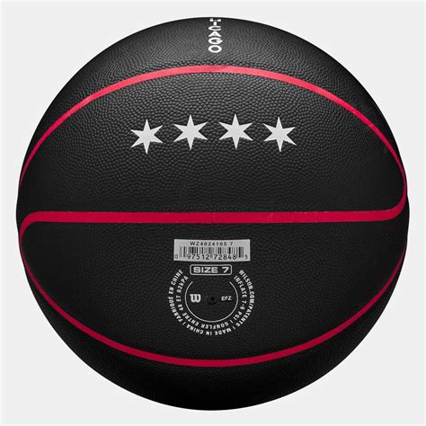 Wilson 2023 Nba Team City Collector Chi Bulls 7 Multi Wz4024105xb7