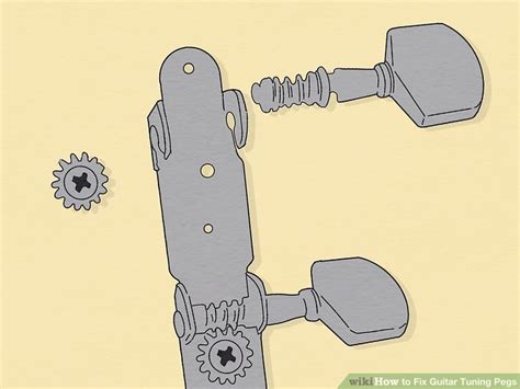 Simple Ways To Fix Guitar Tuning Pegs WikiHow