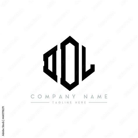 Ddl Letter Logo Design With Polygon Shape Ddl Polygon Logo Monogram Ddl Cube Logo Design Ddl