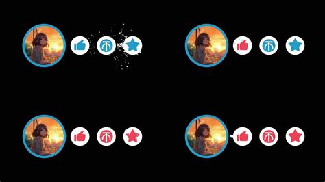 一键三连ae模板下载编号29611178光厂vj师网