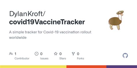 GitHub DylanKroft Covid VaccineTracker A Simple Tracker For Covid Vaccination Rollout