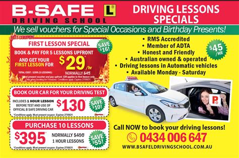 Driving Lessons Specials B Safe Driving Babe Negotiator